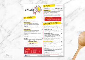 Techknow Solutions | Valley Tap-restaurant-menu